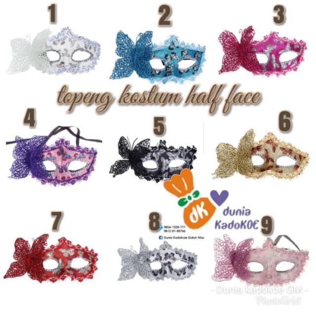 Jual Topeng fashion/kostum/pesta/prom berkualitas | Shopee Indonesia