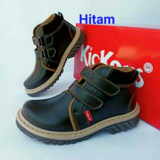 Jual Sepatu anak laki sepatu boot kickers anak laki model kretek warna ...