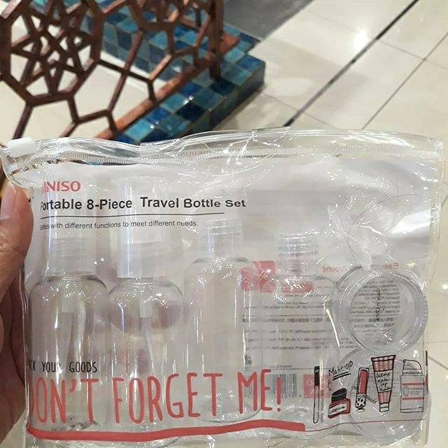 Jual Miniso Travel Bottle Set Indonesia|Shopee Indonesia
