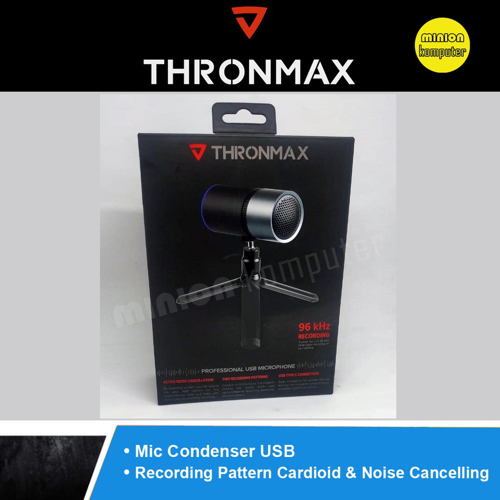 Jual Mic Thronmax Pulse M8 Condenser Gaming Microphone | Shopee Indonesia