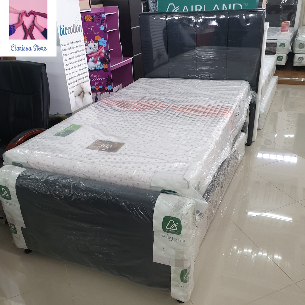Jual Kasur Springbed AIRLAND 202 Luxury ( Full Set ) | Shopee Indonesia