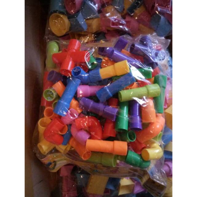 Jual Jual APE Alat Peraga Edukatif - APE Lego Pipa 0.5 kg | Shopee ...