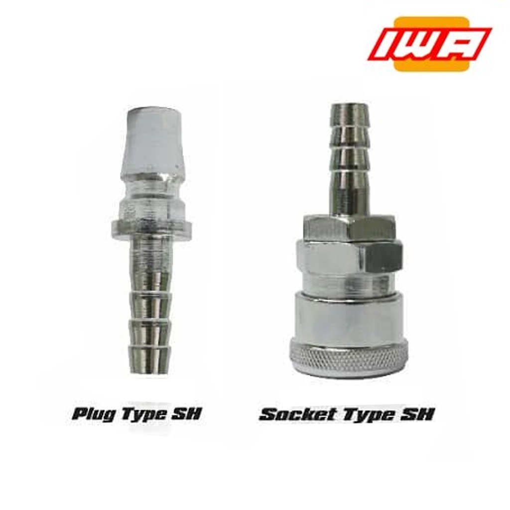 Jual IWA 1 Set SH20 Dan PH20 Quick Coupler Nepple Sambungan Selang ...