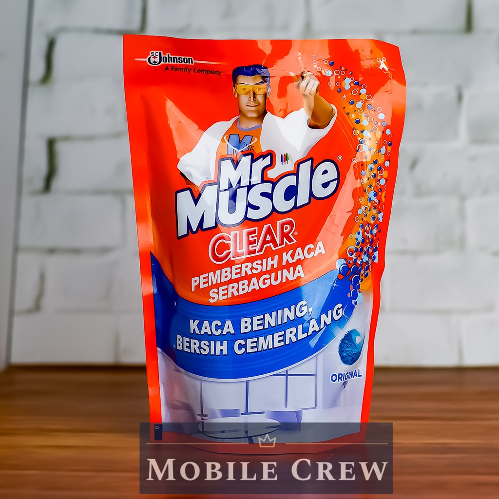 Jual Mr Muscle Pembersih Kaca Original Pouch 440ml Indonesia|Shopee ...