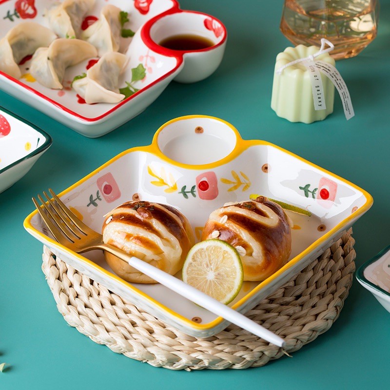 Jual Piring Keramik Piring Pangsit Piring Snack Piring Cantik ...