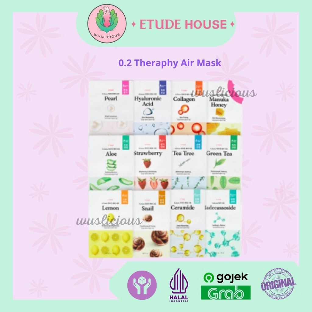 Jual ETUDE HOUSE - 0.2 Therapy Air Mask 20ml | Fresh Powder Essence ...