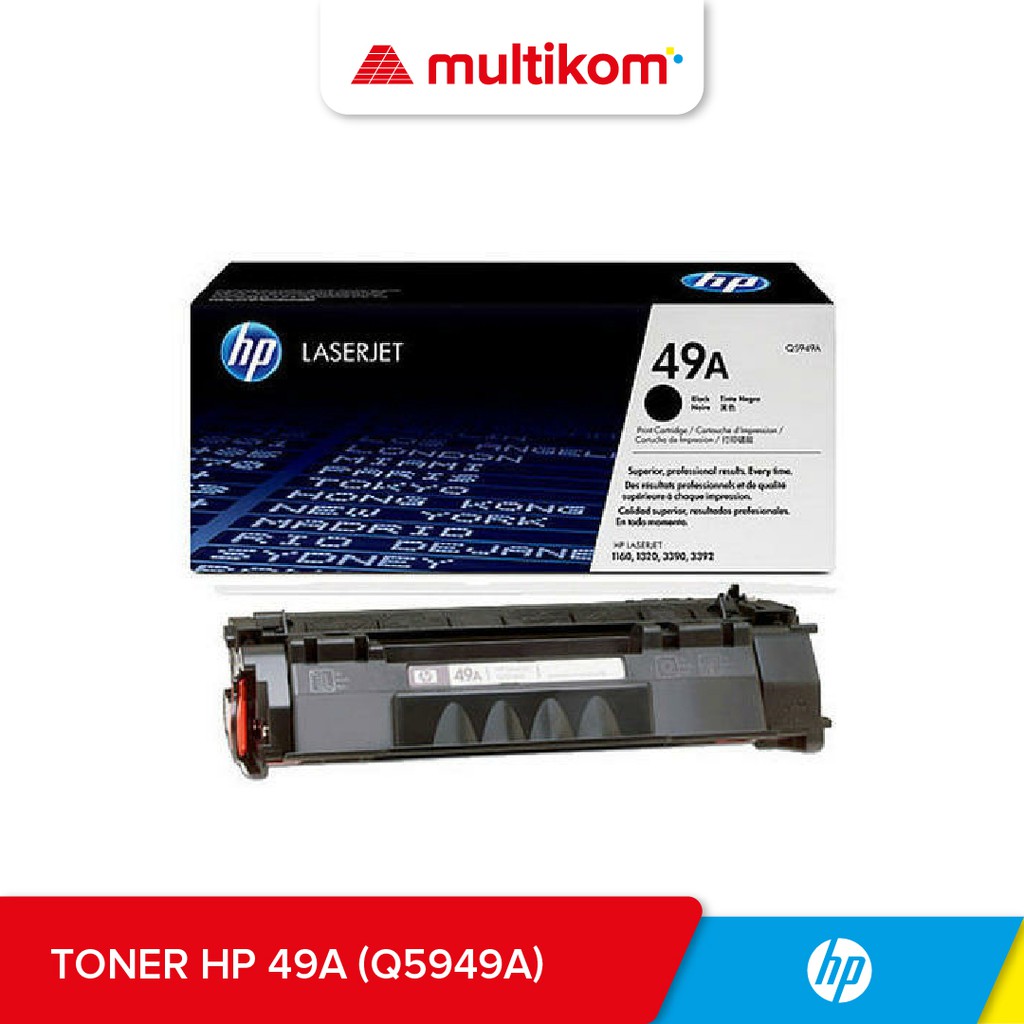 Jual HP 49A Black Original LaserJet Toner Cartridge (Q5949A) | Shopee ...