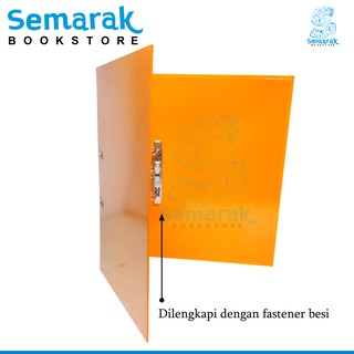 Jual Forte Plastik F4 Map Ordner 75 mm - Orange | Shopee Indonesia
