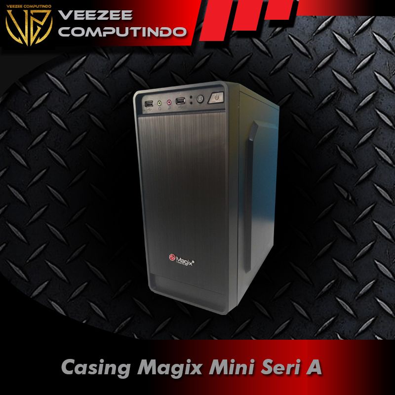 Jual Casing case cpu pc komputer magix mini seri A + power supply 500 ...