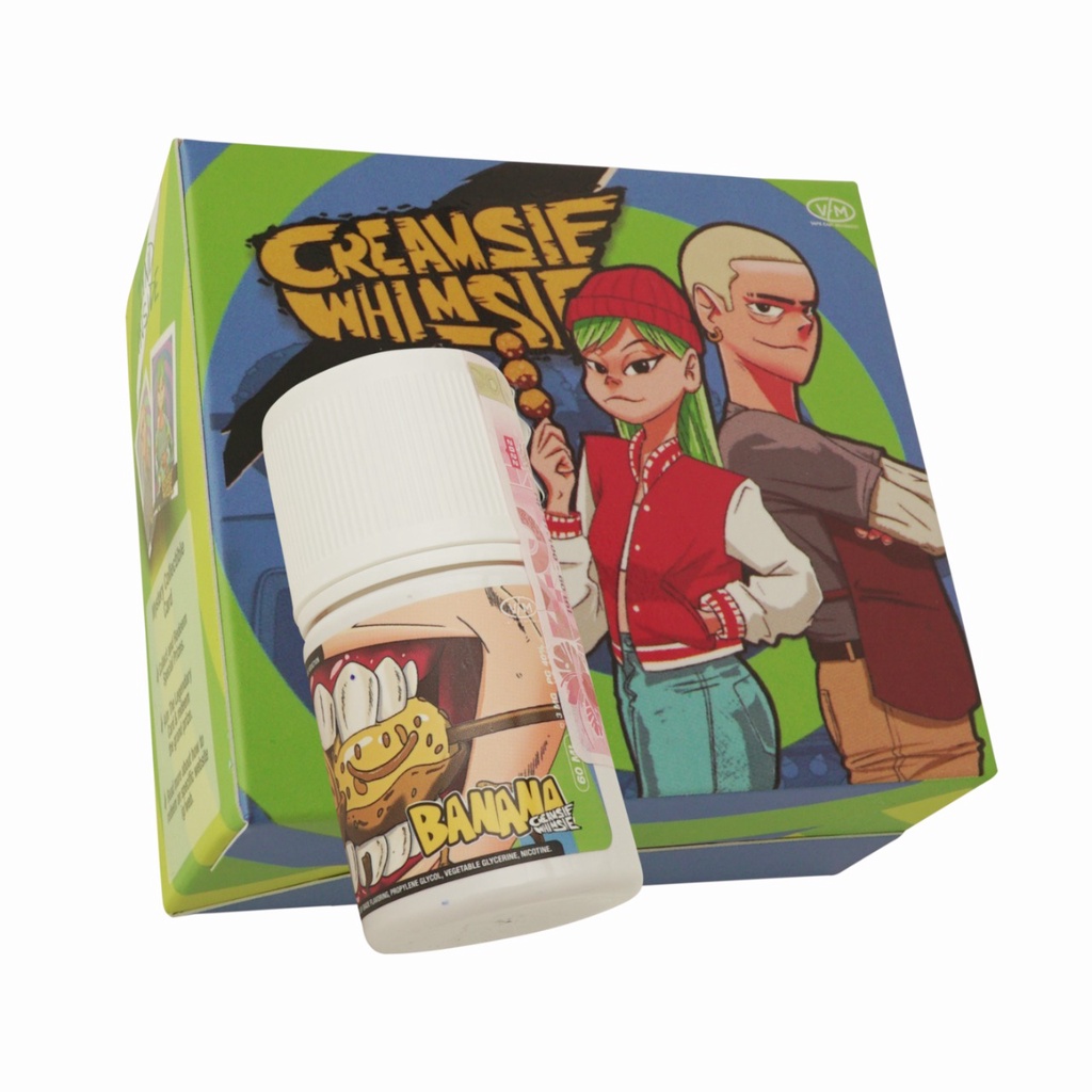 Jual Liquid Vape Vapor Creamsie Whimsie Banana 60ML By VEM Juice ...