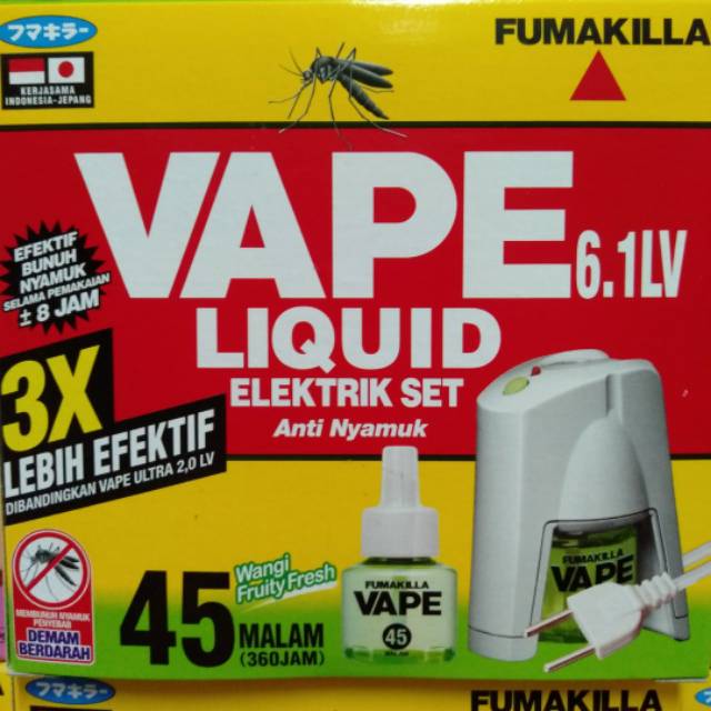 Jual Fumakilla - Vape Alat Liquid Elektrik Set (CLD) | Shopee Indonesia
