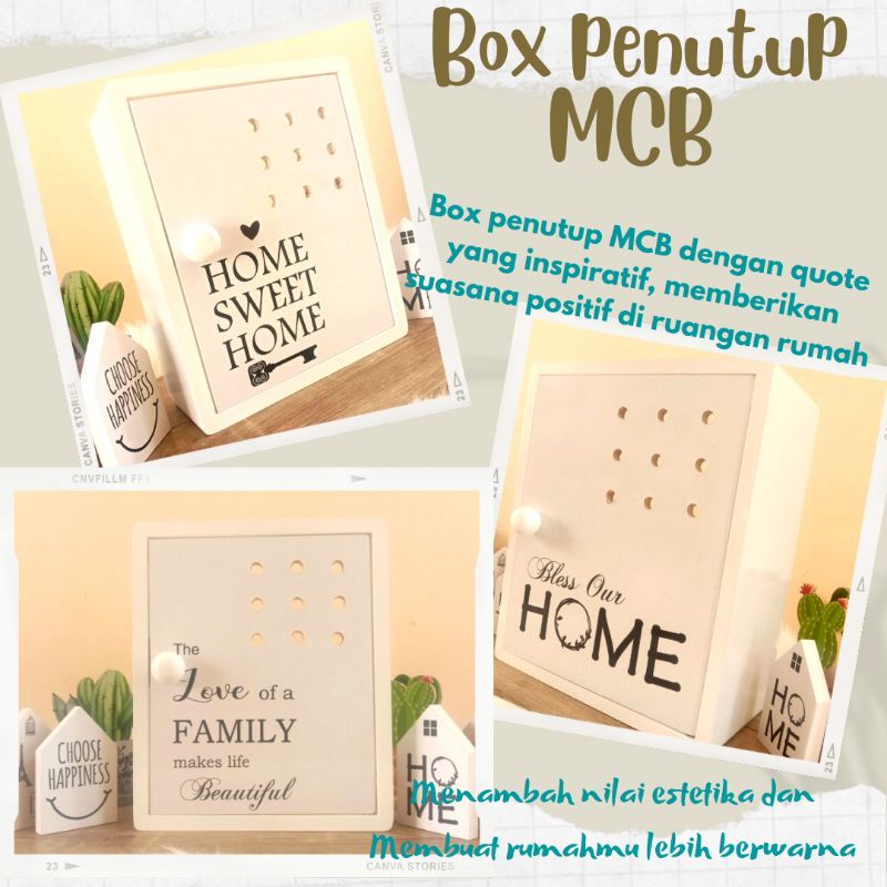 Jual Box listrik mcb / Box penutup MCB / Kotak mcb / Box MCB | Shopee ...
