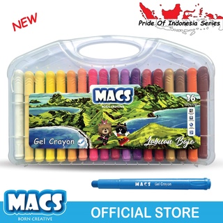 Jual MACS Gel Crayon 36 Warna Colors | Shopee Indonesia