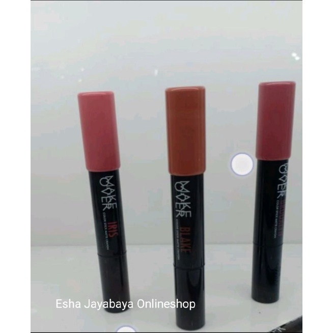 Jual Make Over Color Stick Matte Crayon (105 SKYE Ready) | Shopee Indonesia