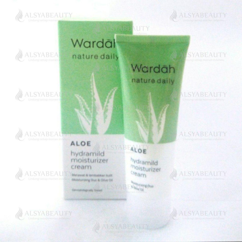 Jual Wardah Aloe Hydramild Moisturizer Cream | Shopee Indonesia Jual Wardah Aloe Hydramild Moisturizer Cream | Shopee Indonesia