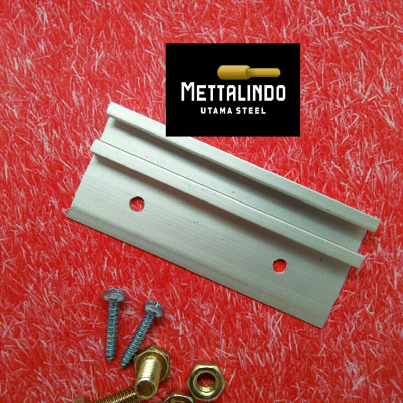 Jual Rel model lama rell 8 cm dan baut baud mur cocok utk stoper ...
