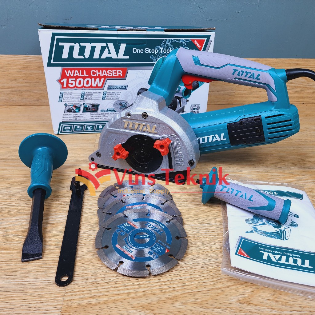 Jual Wall Chaser Mesin Gerinda Pemotong Dinding belah beton TOTAL ...