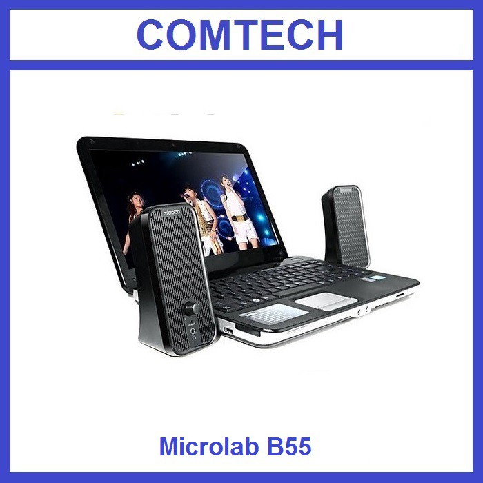 Jual Microlab B55 Stereo Laptop Desktop Speaker Komputer | Shopee Indonesia