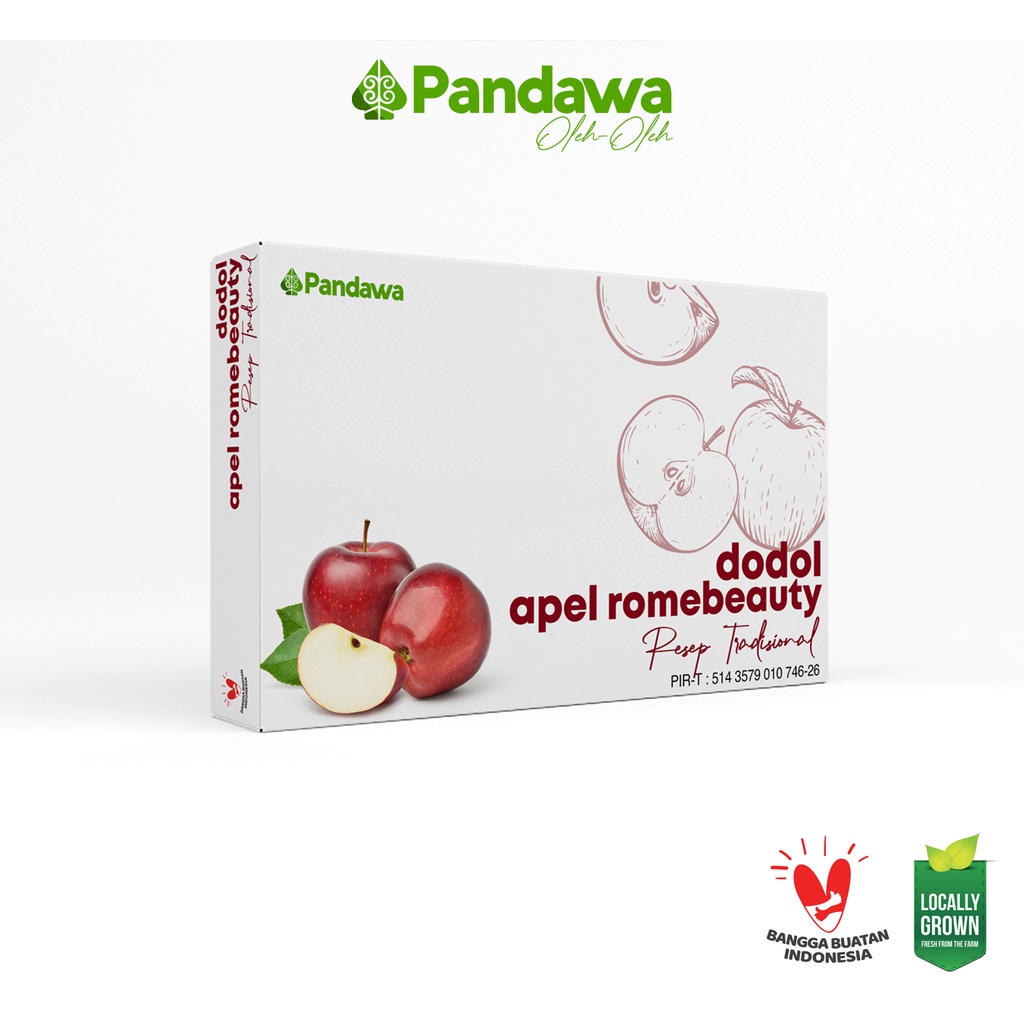 Jual Dodol Apel Romebeauty / Dodol Apel / Dodol Garut / Oleh-Oleh Khas ...