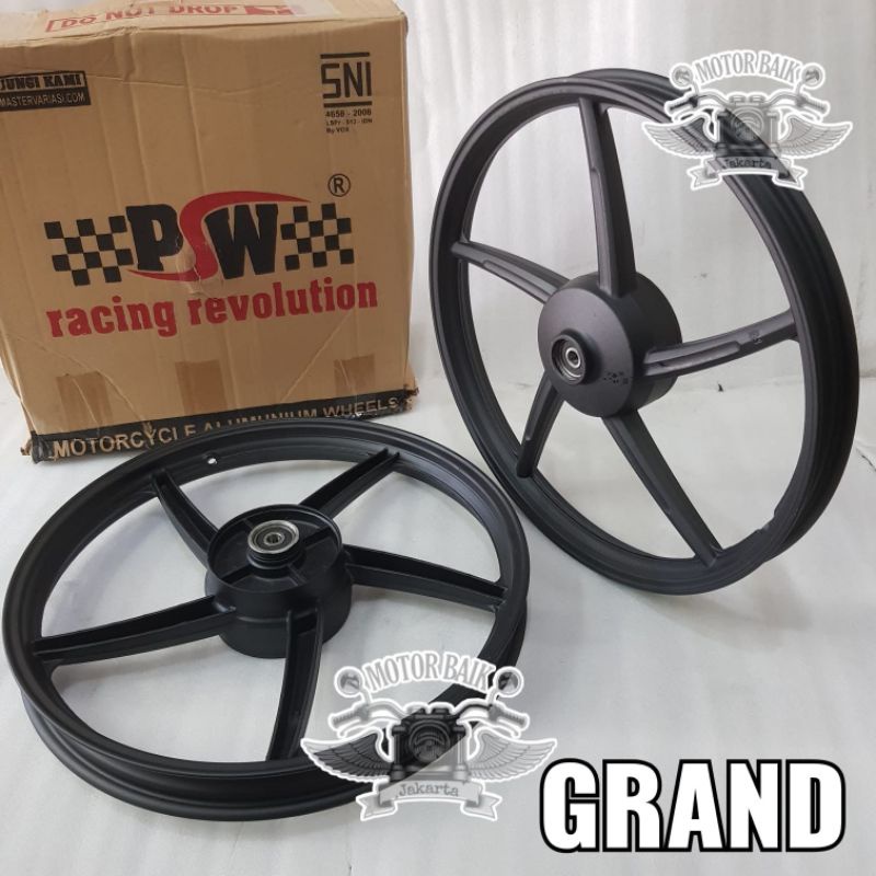 Jual Velg velek pelek racing GRAND LEGENDA 1set PSW RACING depan ...