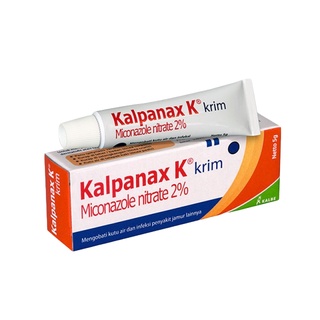 Jual KALPANAX KRIM 5 GR OBAT INFEKSI JAMUR KULIT, KUTU AIR, PANU, KADAS ...