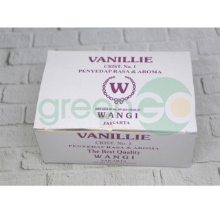 Jual VANILLIE W CRIST NO 1 ISI 100PCS 1 BOX BUBUK VANILLI VANILI POWDER ...
