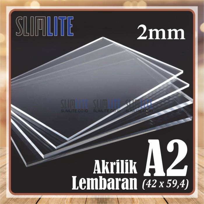 Jual Lembaran Acrylic / Akrilik A2 - 2Mm - Transparan / Bening / Clear | Shopee Indonesia