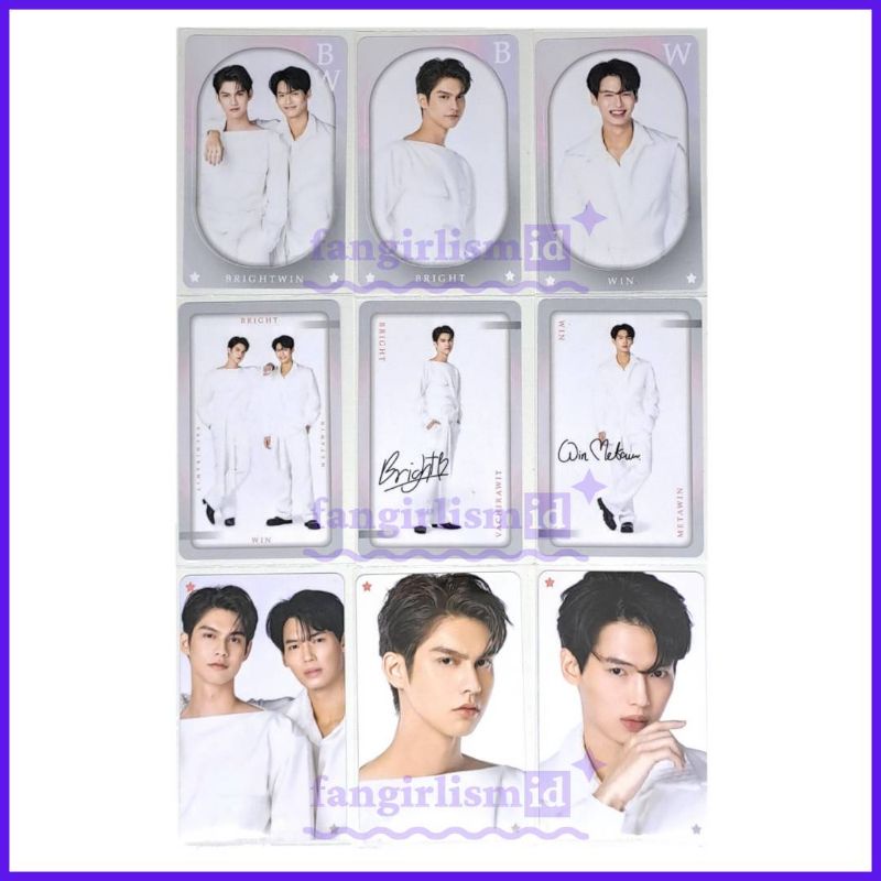 Jual [OFFICIAL] Photocard BrightWin LOL Love Out Loud Gmmtv Bright Vachirawit Win Metawin BW ...