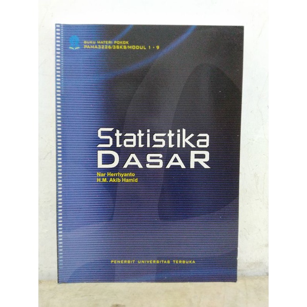 Jual STATISTIKA DASAR OLEH NAR HERRHYANTO & H.M. AKIB HAMID | Shopee Indonesia