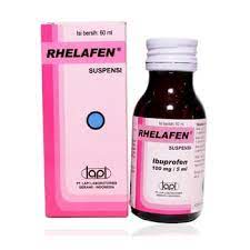 Jual RHELAFEN SIRUP 60 ml PENURUN DEMAM DAN NYERI ANAK | Shopee Indonesia