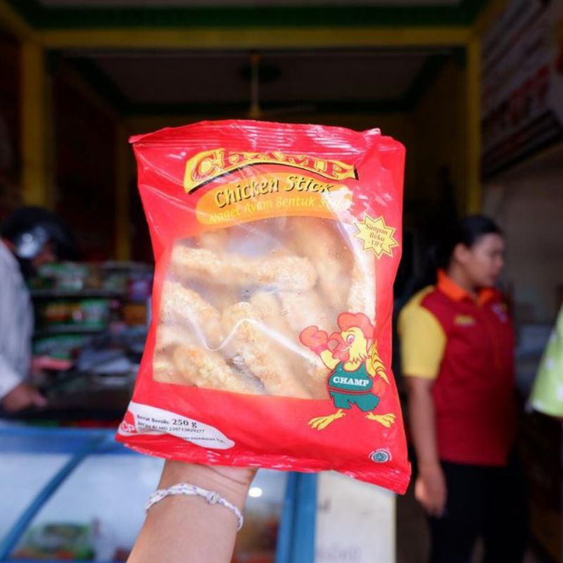 Jual Champ Chicken Nugget STICK CHAMP NAGET STIK 250gr | Shopee Indonesia