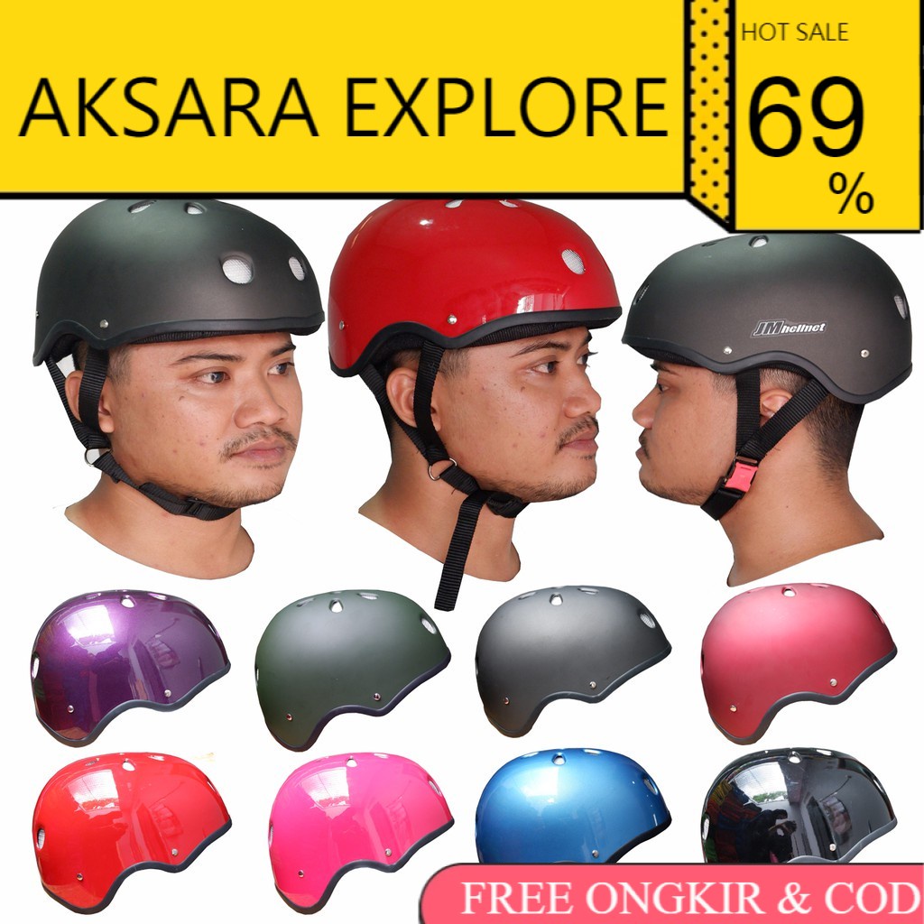 Jual Helm Bisa Untuk Sepeda, Rafting/ Arung Jeram, Flying Fox HS001 ...