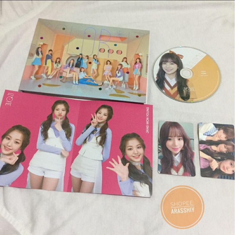 Jual [Official] IZ*ONE IZONE COLOR*IZ COLORIZ album member Jo Yuri set ...