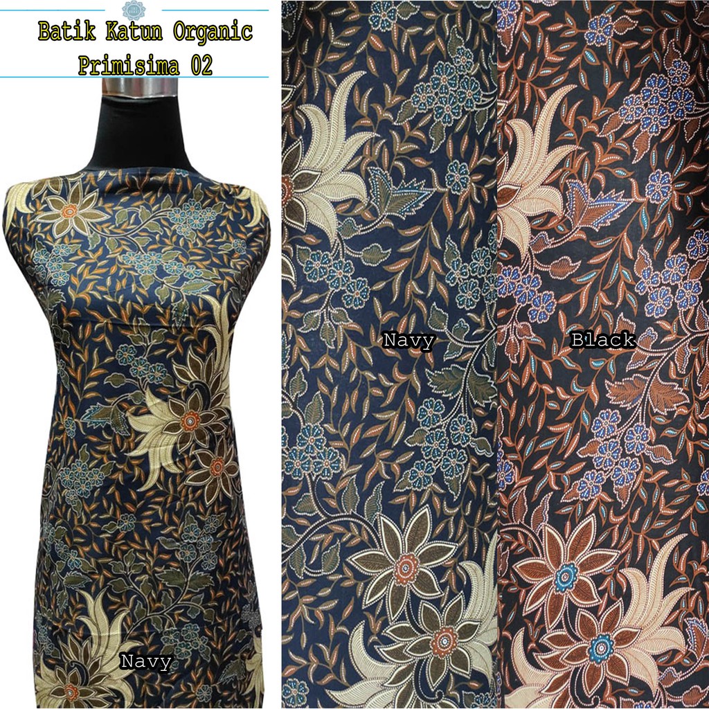Jual Kain Batik Katun Organik / Kain Batik 100% Cotton - Primisima 02 ...