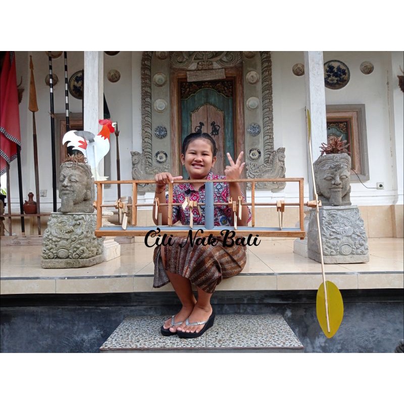 Jual Kincir Angin Bambu Bali Pindekan 5 Nada | Shopee Indonesia