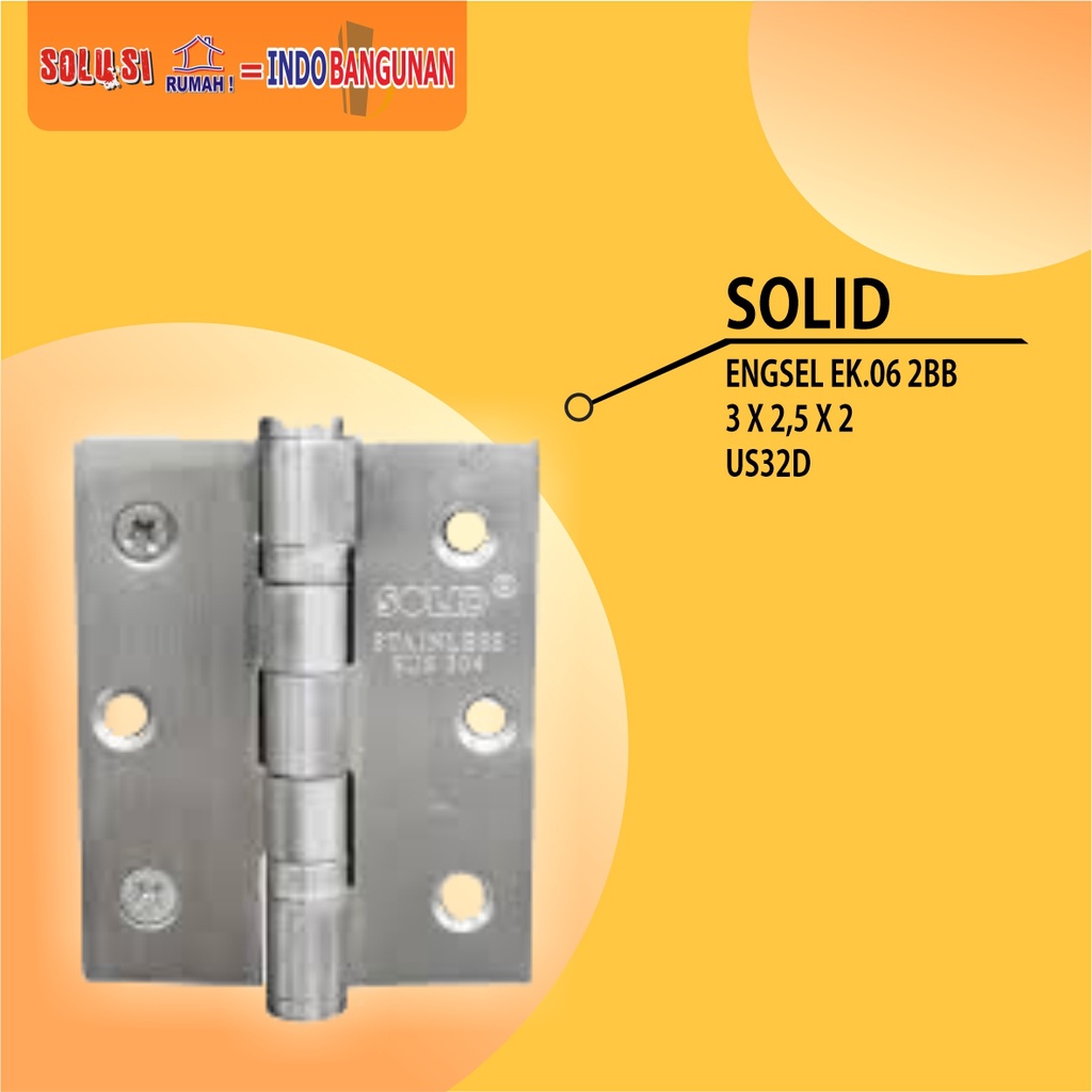 Jual SOLID - ENGSEL EK.06/ ENGSEL/ ENGSEL PINTU | Shopee Indonesia
