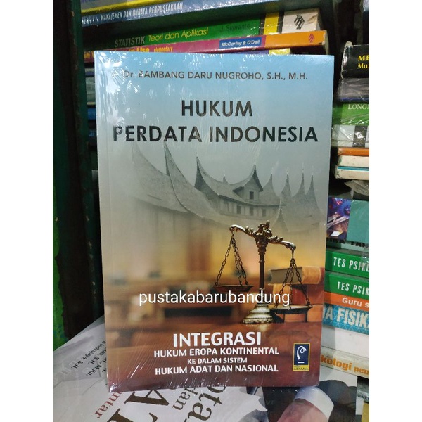 Jual [Original] Buku Hukum Perdata Indonesia Integrasi Hukum Eropa Kontinental Lengkap Edisi ...