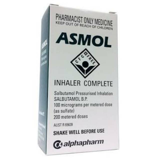 Jual Asmol inhaler complete (salbotamol) | Shopee Indonesia