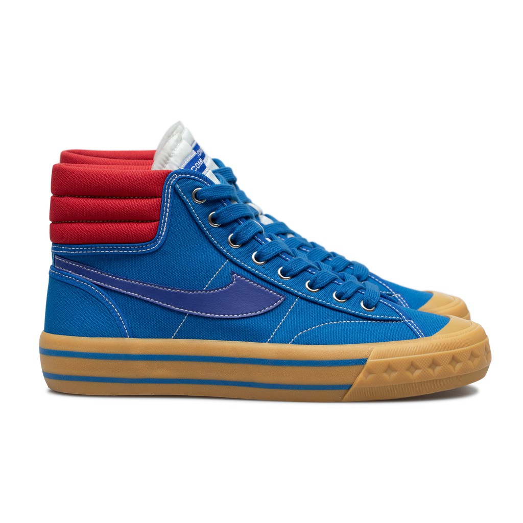 Jual SEPATU COMPASS -- RETROGRADE HIGH BLUE / GUM | Shopee Indonesia