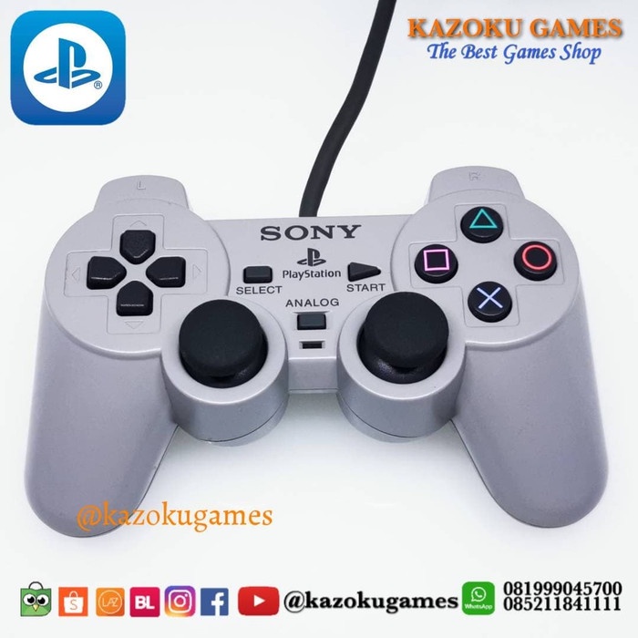 Jual STICK PS1 PS 1 PS 2 PSX CONTROLLER SONY PLAYSTATION 1 ABU ABU EX ...
