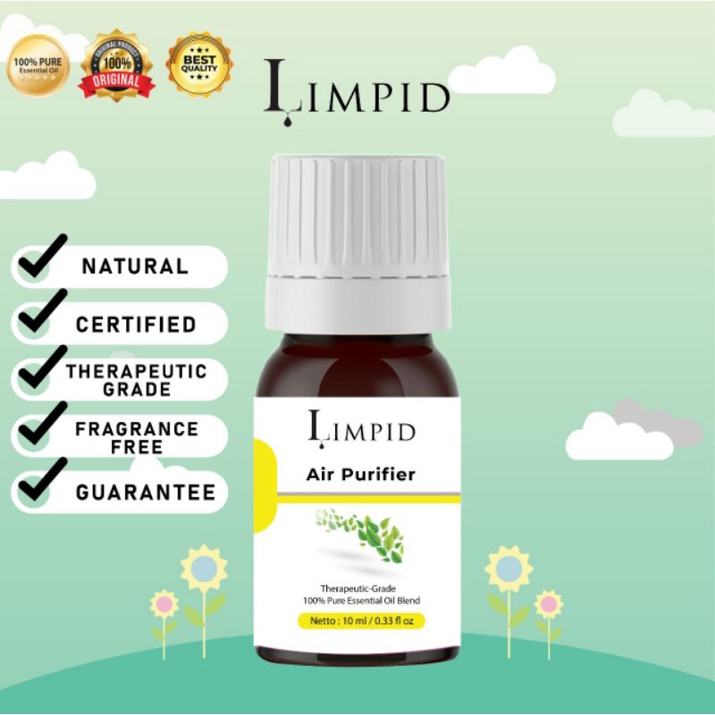 Jual AIR PURIFIER LIMPID ESSENTIAL OIL MINYAK ATSIRI AROMA TERAPI ...