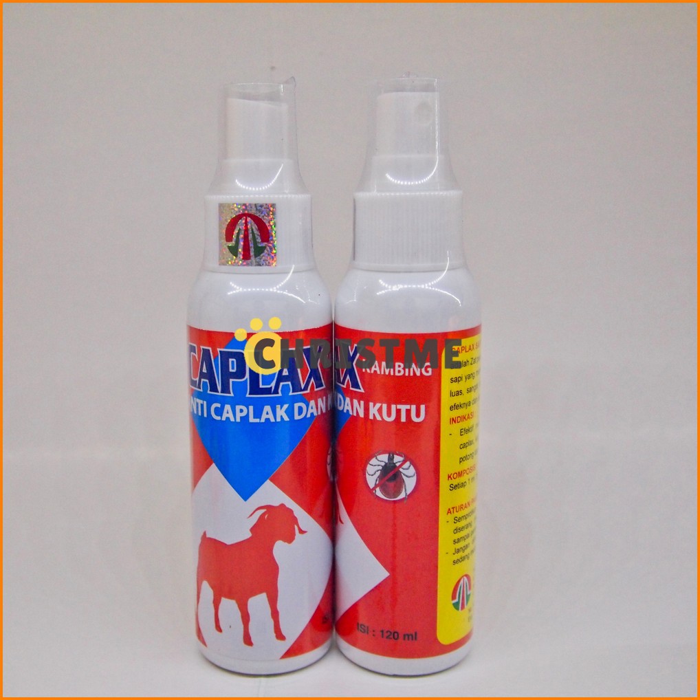 Caplax Spray Kambing 120 ml Original - Obat Anti Kutu Membasmi Caplak ...