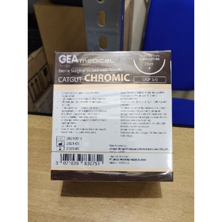 Jual Catgut chromic 3/0 +jarum/catgut chromic Gea 3/0+jarum | Shopee ...