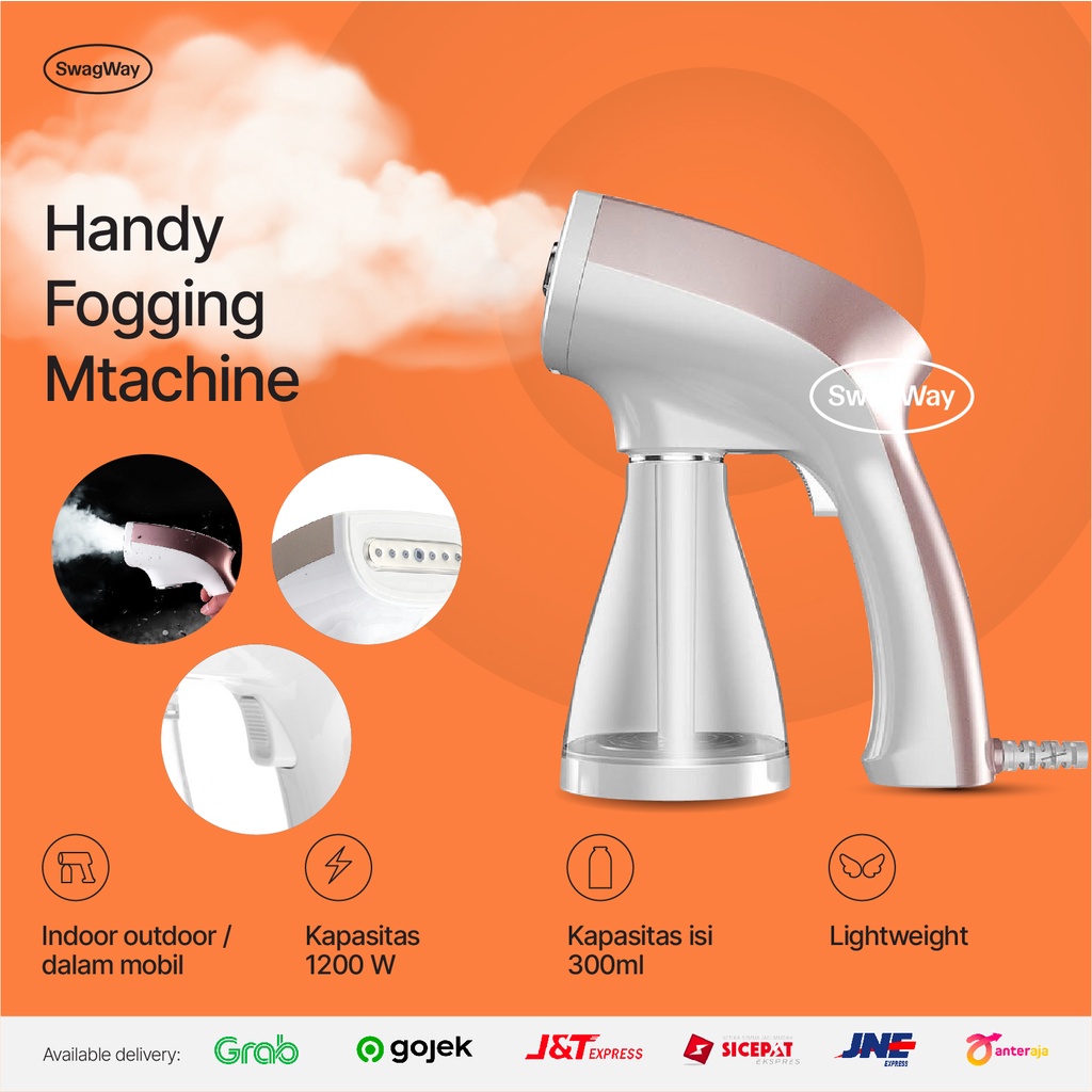 Jual alat fogging disinfektan 1200W mesin fogging mobil bunuh bakteri ...