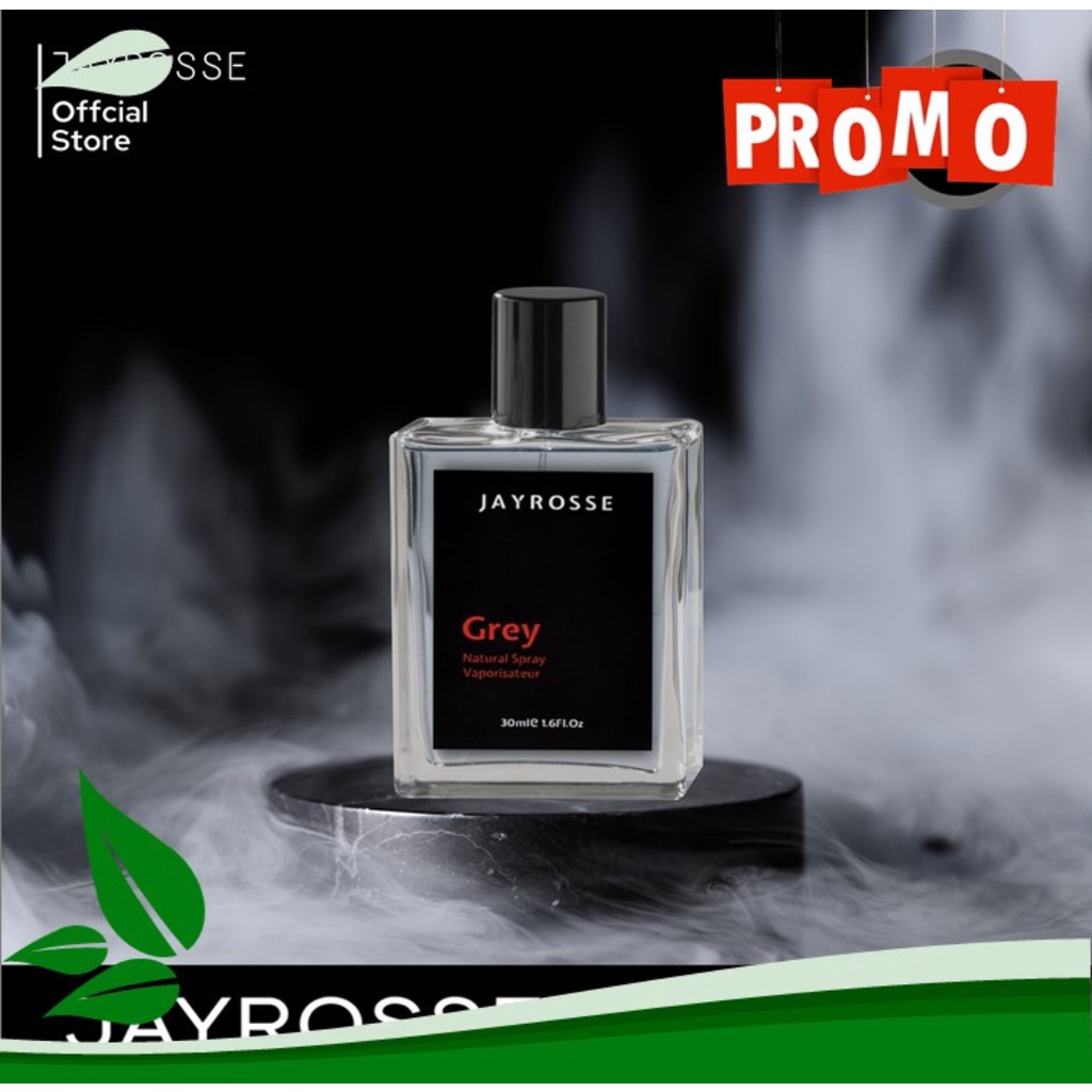 Jual parfum jayrosse grey [parfum pria original wangi taha lama ...