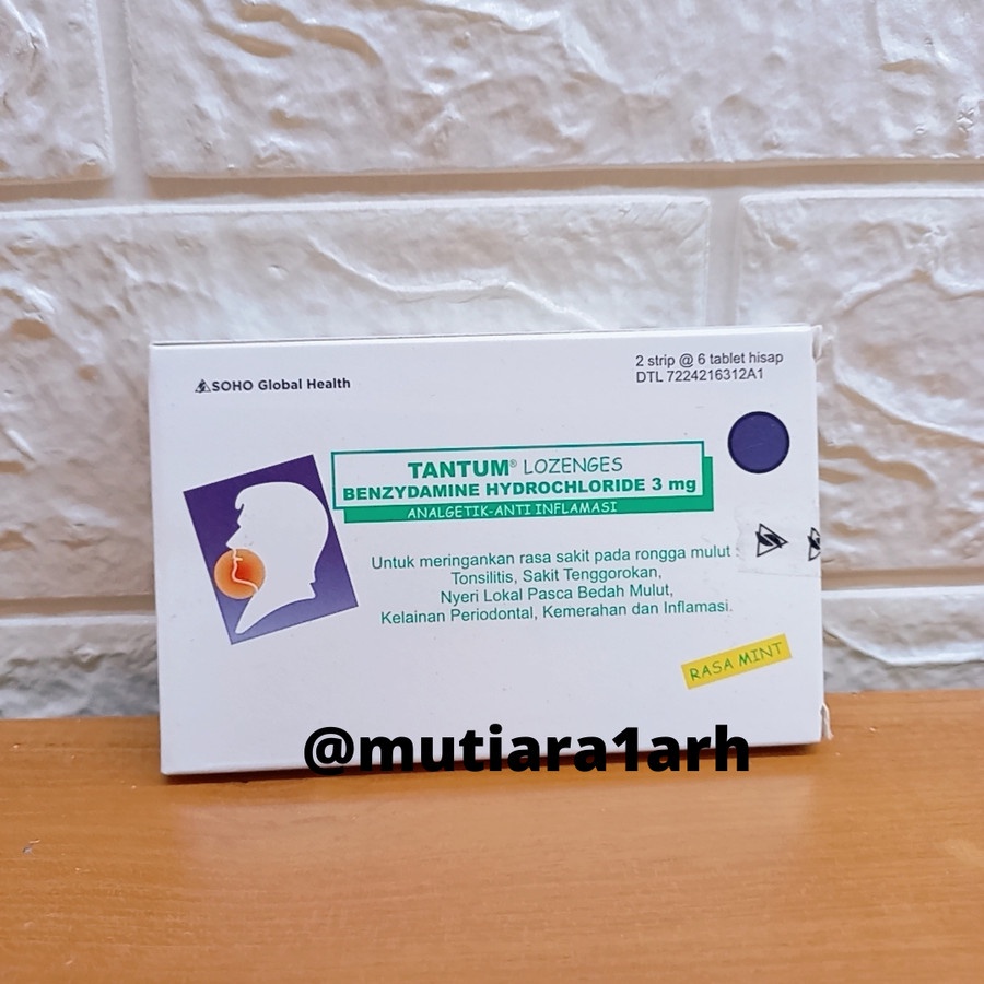 Jual TANTUM LOZENGES TABLET HISAP | Shopee Indonesia