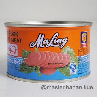 Jual Maling Pork Luncheon Meat / Ma Ling / Tulip Daging Babi Kaleng ...