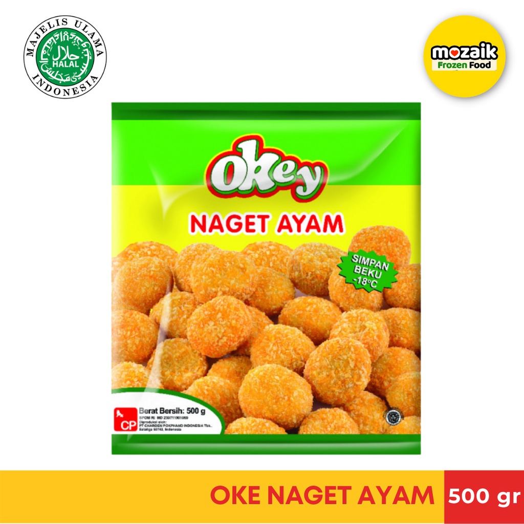 Jual Okey Nugget Ayam 500gr Frozen Mart Frozen Food Palembang Indonesia ...