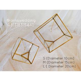 Jual Glass Box / Kotak Kaca / Box Kaca / Terrarium / Kotak Mahar ...