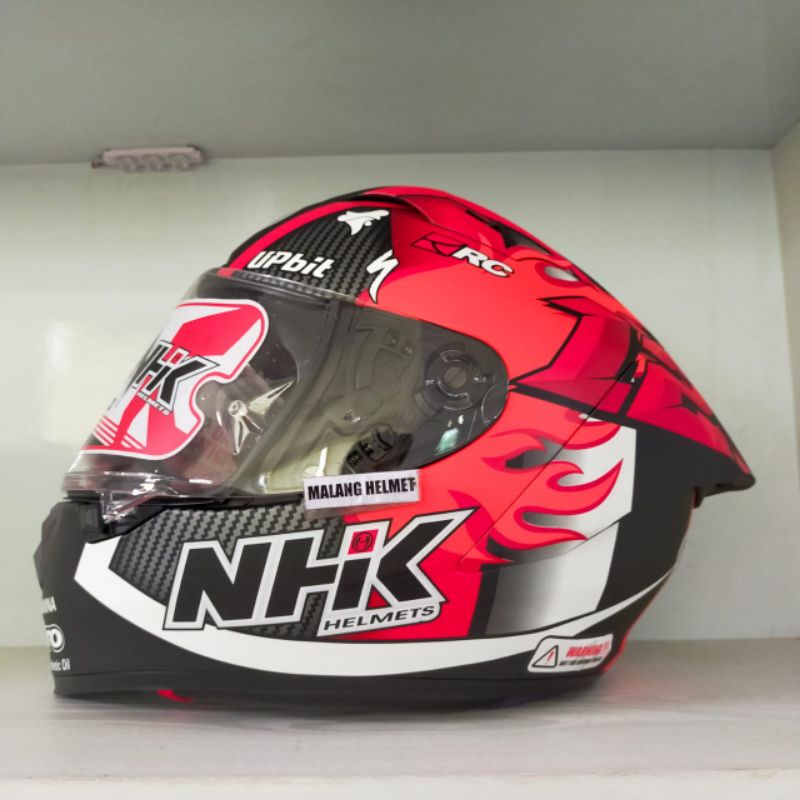 Jual Helm NHK GP R TECH ALI ADRIAN Black Doff (Ongkir Termurah 3kg ...